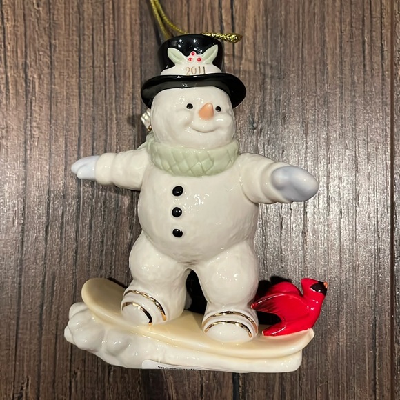 Lenox | Holiday | Lenox 21 Snowman Ornament | Poshmark